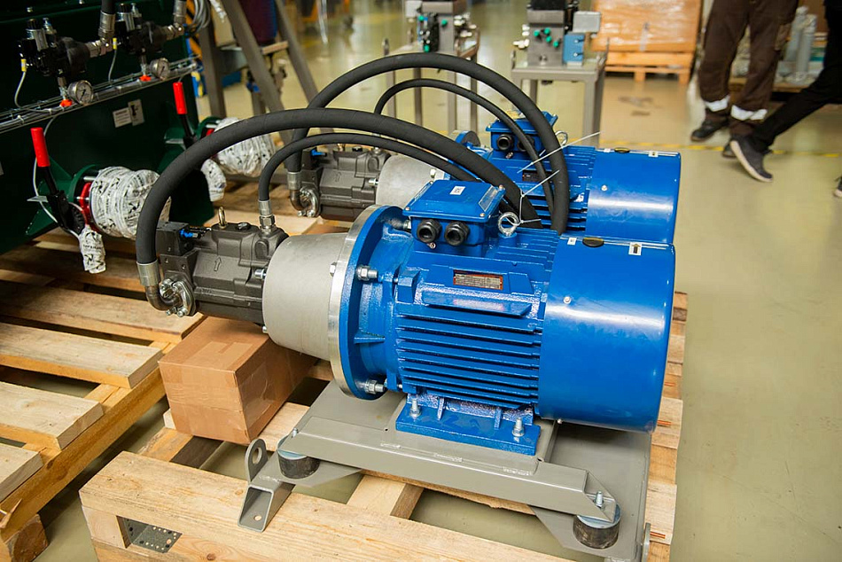 Гидравлический привод с САУ для агрегата HTA-2 (CTR-KV-B2123 + CTR-KV-C0325) | Проекты ООО ПНЕВМАКС